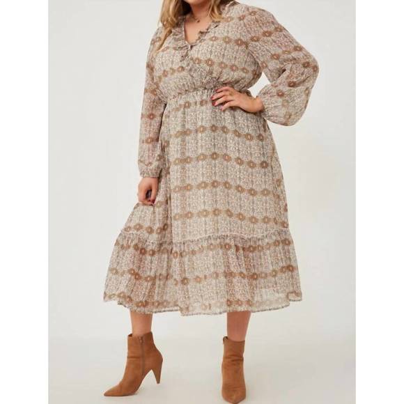 Hayden | Dresses | New Hayden La Surreal Years Maxi Dress In Multi ...